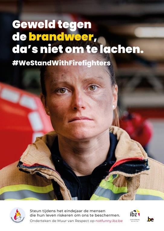 Geweld tegen hulpverleners, da's niet om te lachen ...